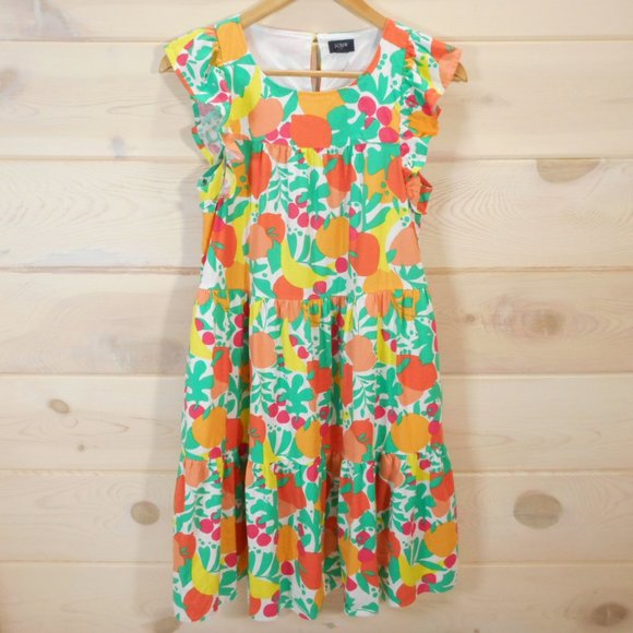 J. Crew Factory | Dresses | J Crew Womens Size Linenblend Summer Dress ...